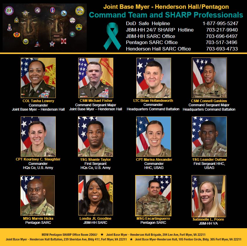 SHARP Team & Resources :: Joint Base Myer-Henderson Hall