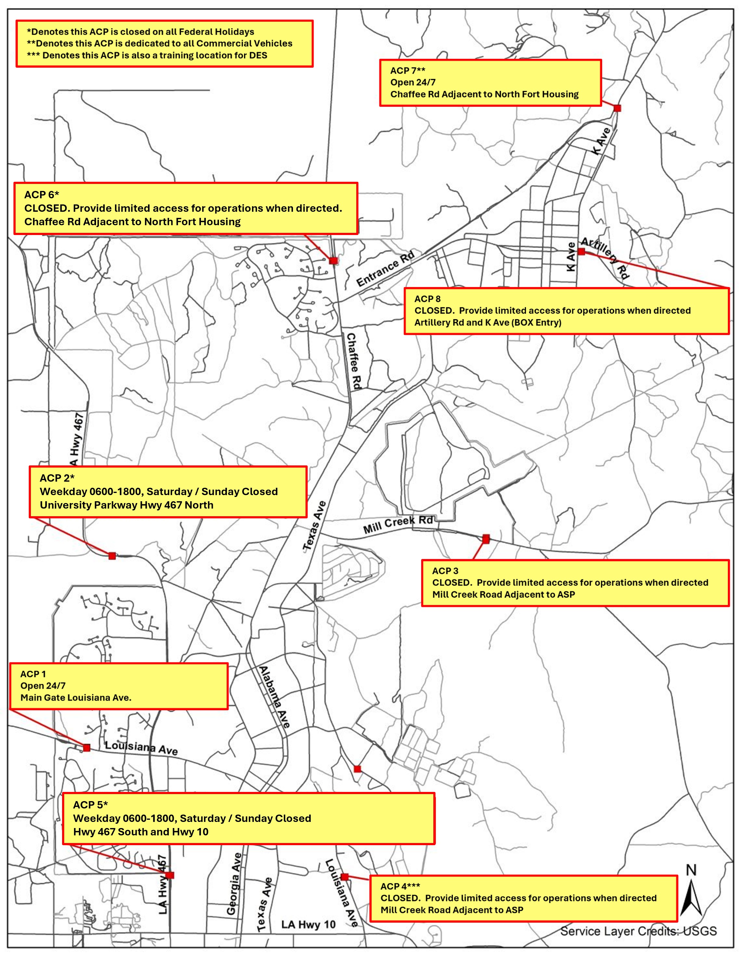 Directions :: Joint Readiness Training Center and Fort Polk