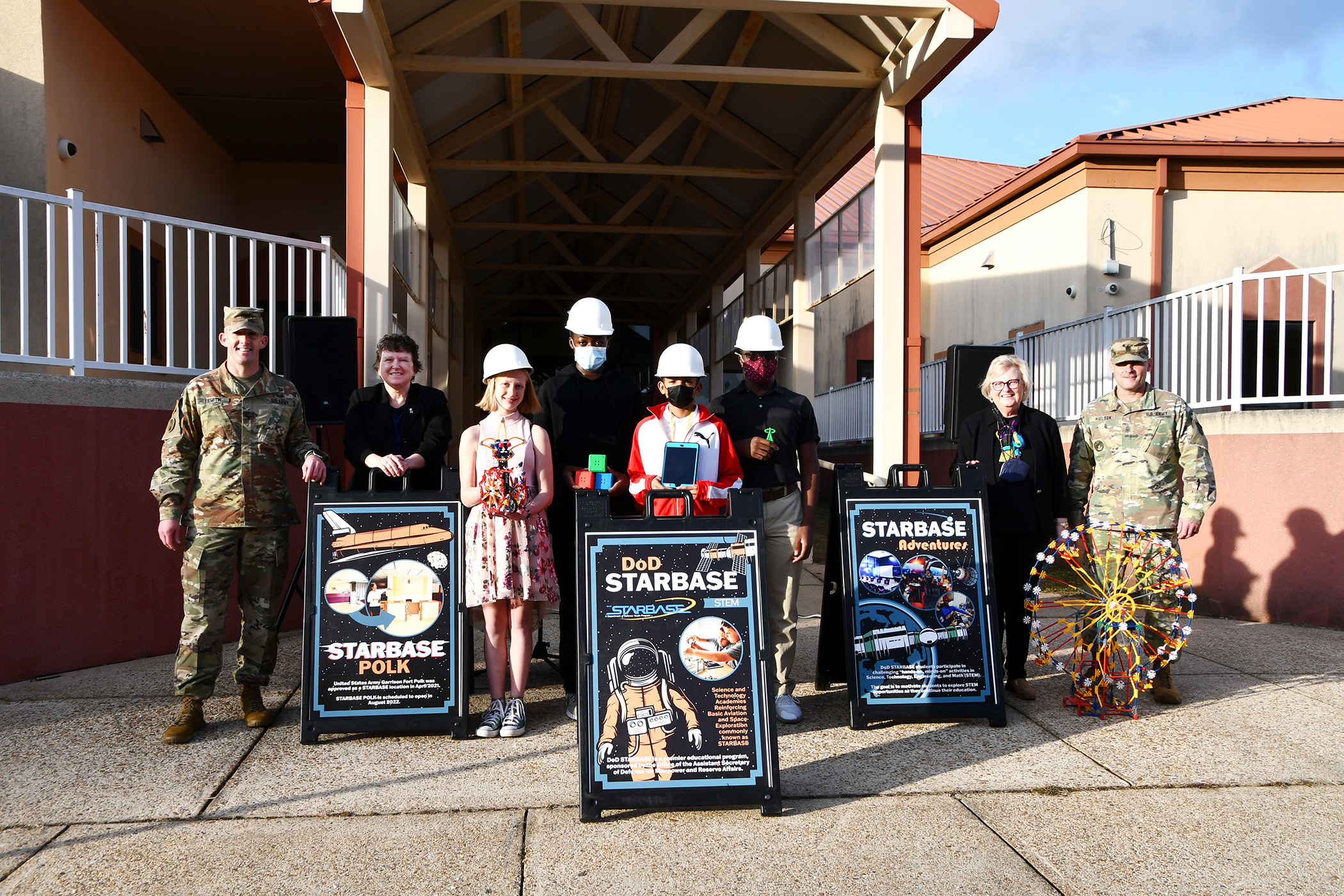 Fort Polk hosts STARBASE groundbreaking ceremony