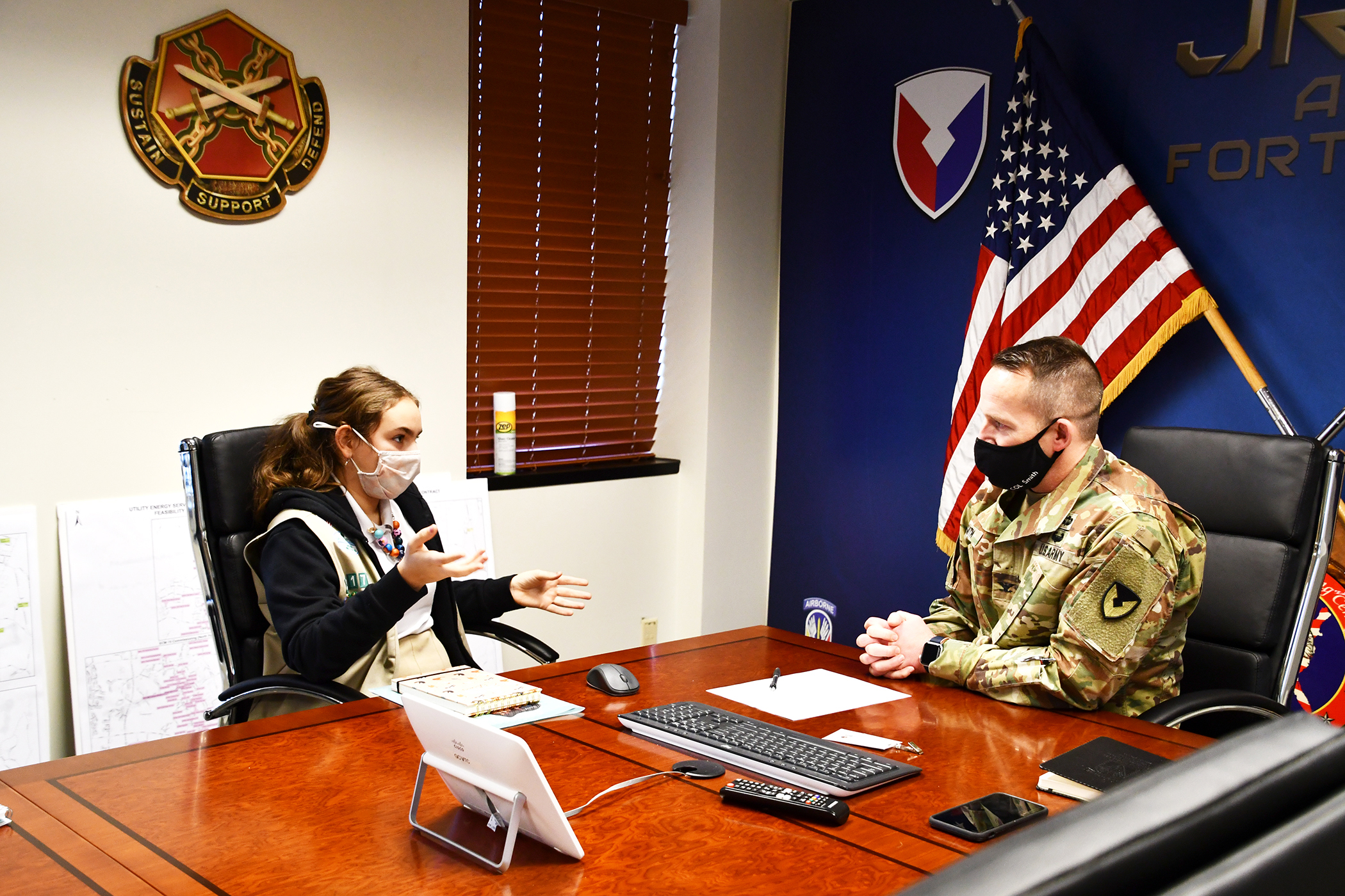 Fort Polk Girl Scout endeavors to create youth council