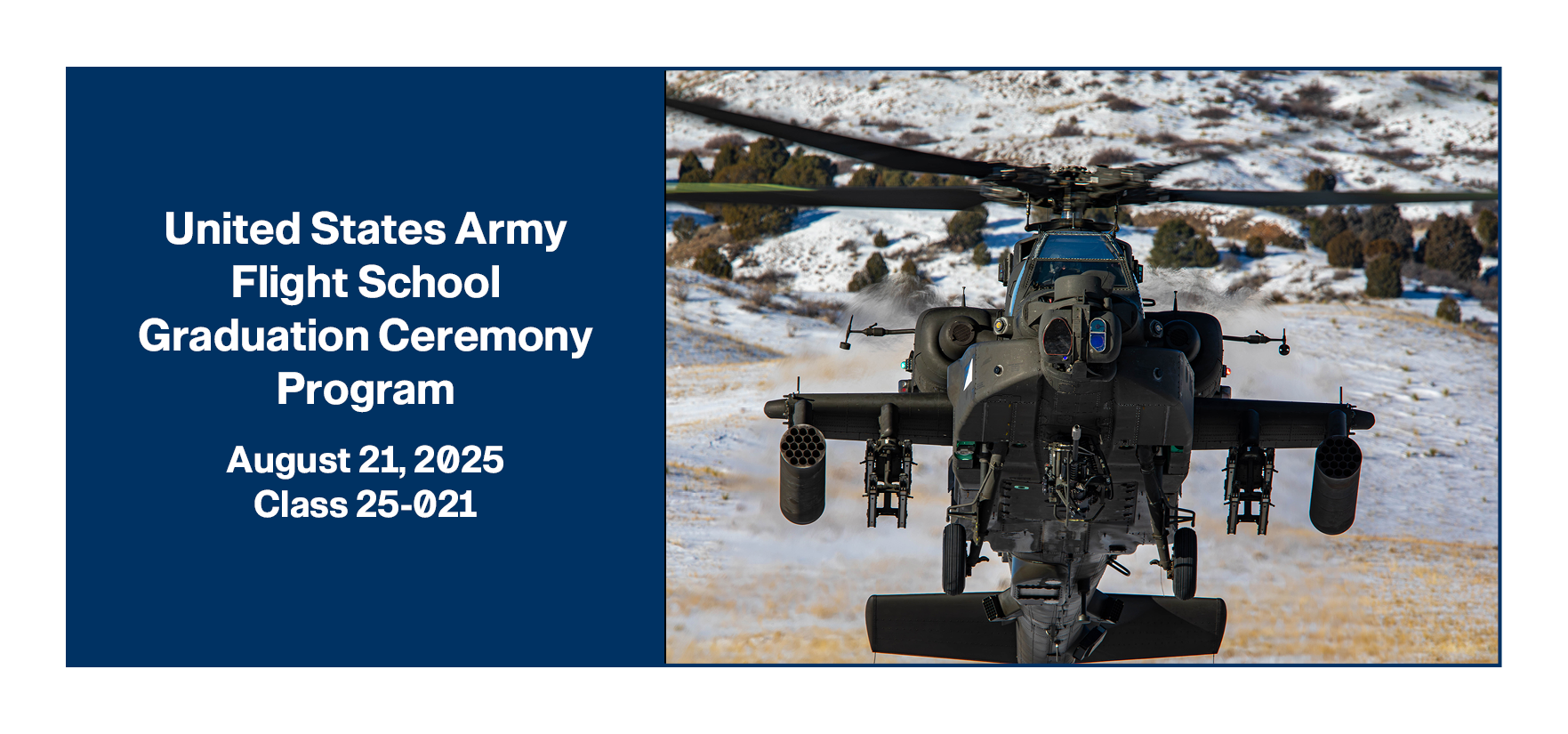 Flight School Graduation Program :: Fort Rucker