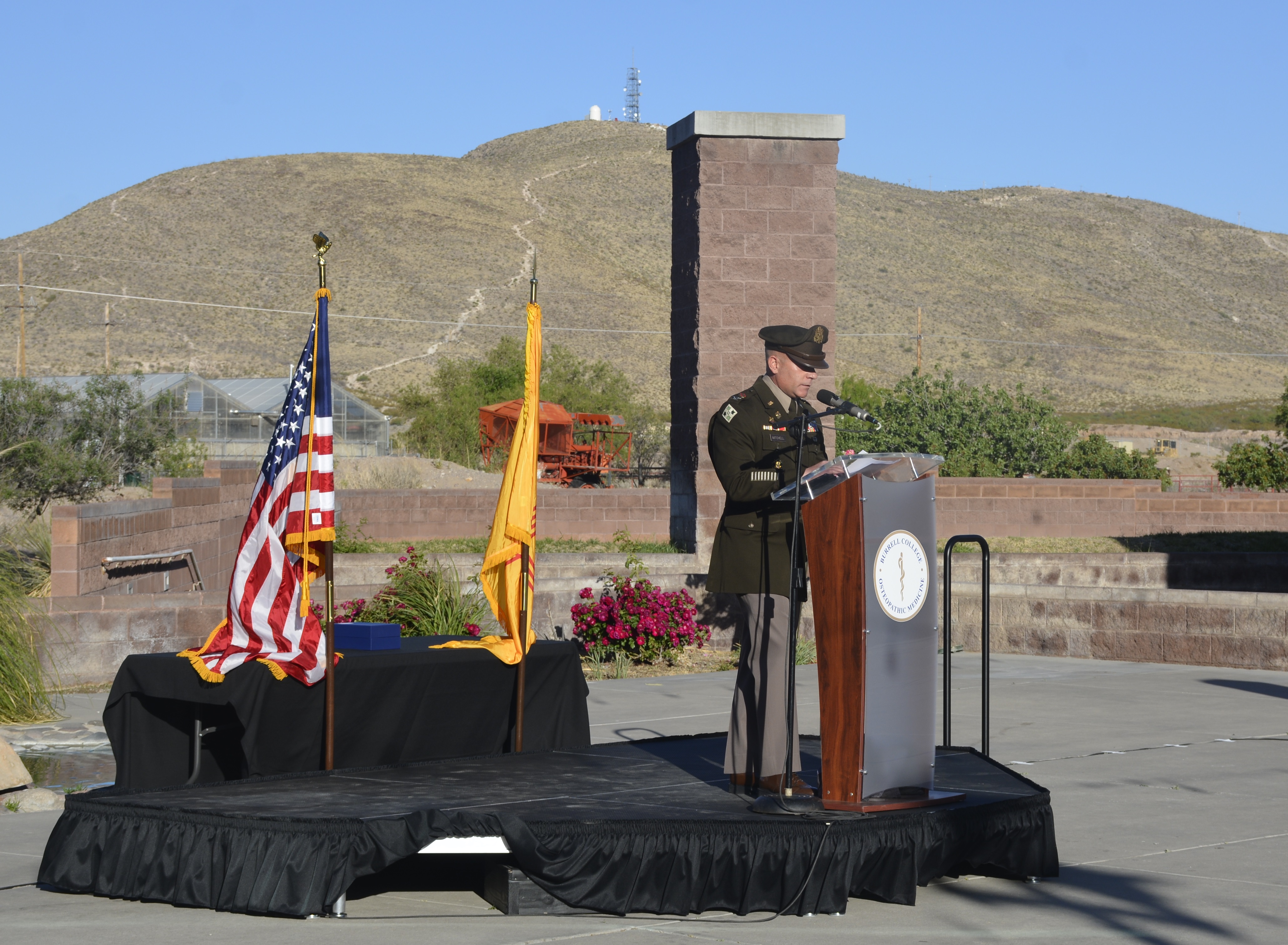 WSMR Garrison Commander commissions Burrell College service members ...