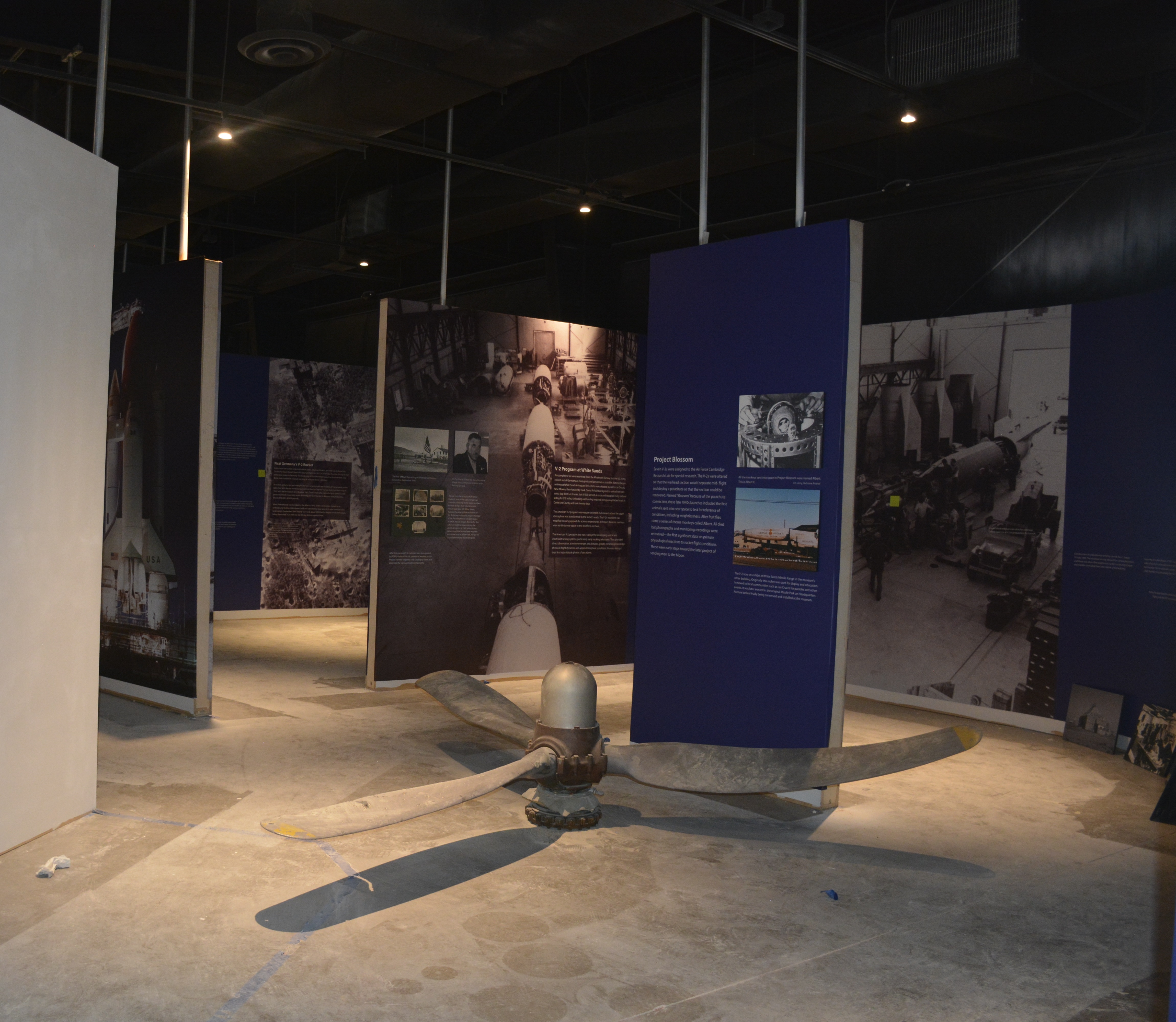 White Sands Missile Range Museum Graphics Go Up in Preparation for ...