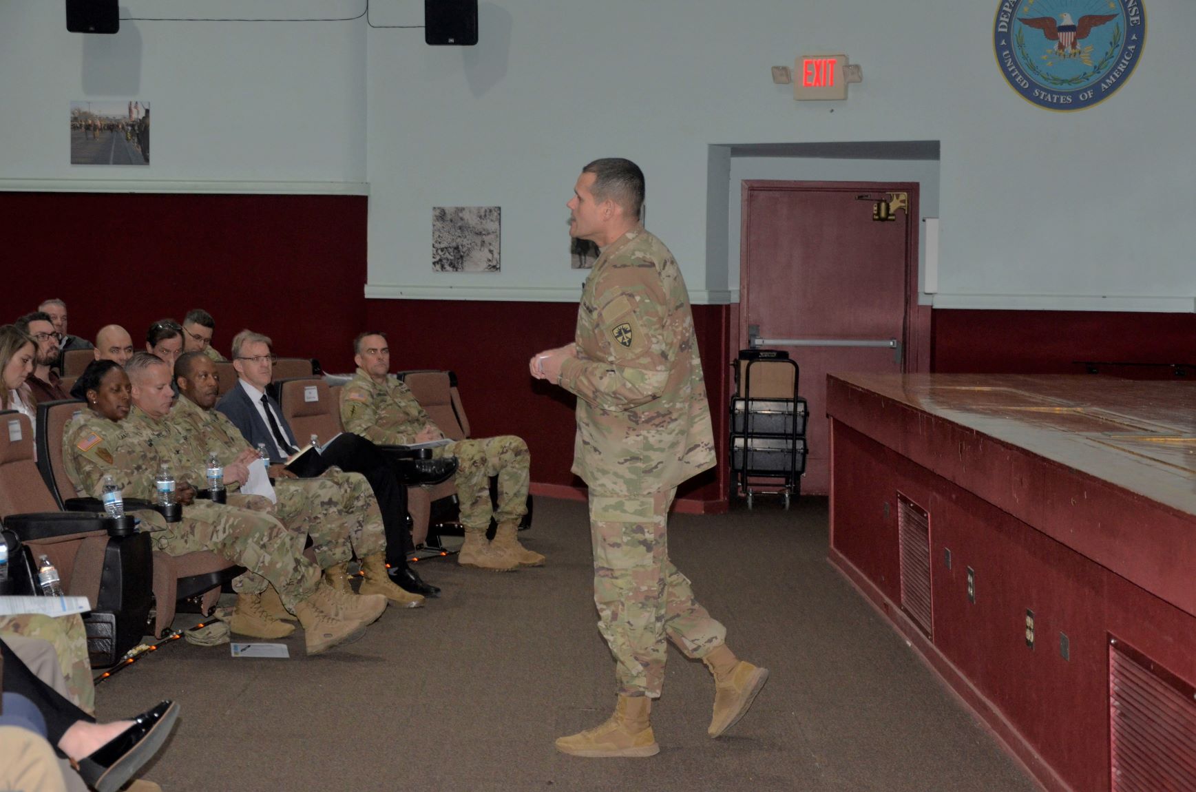WSMR Command Sgt. Maj. Jose G. Melendez hosted the Town Hall and ...